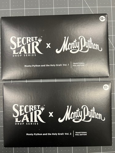 FOIL MTG Secret Lair x Monty Python and the Holy Grail: Vol. 1 & 2 ...