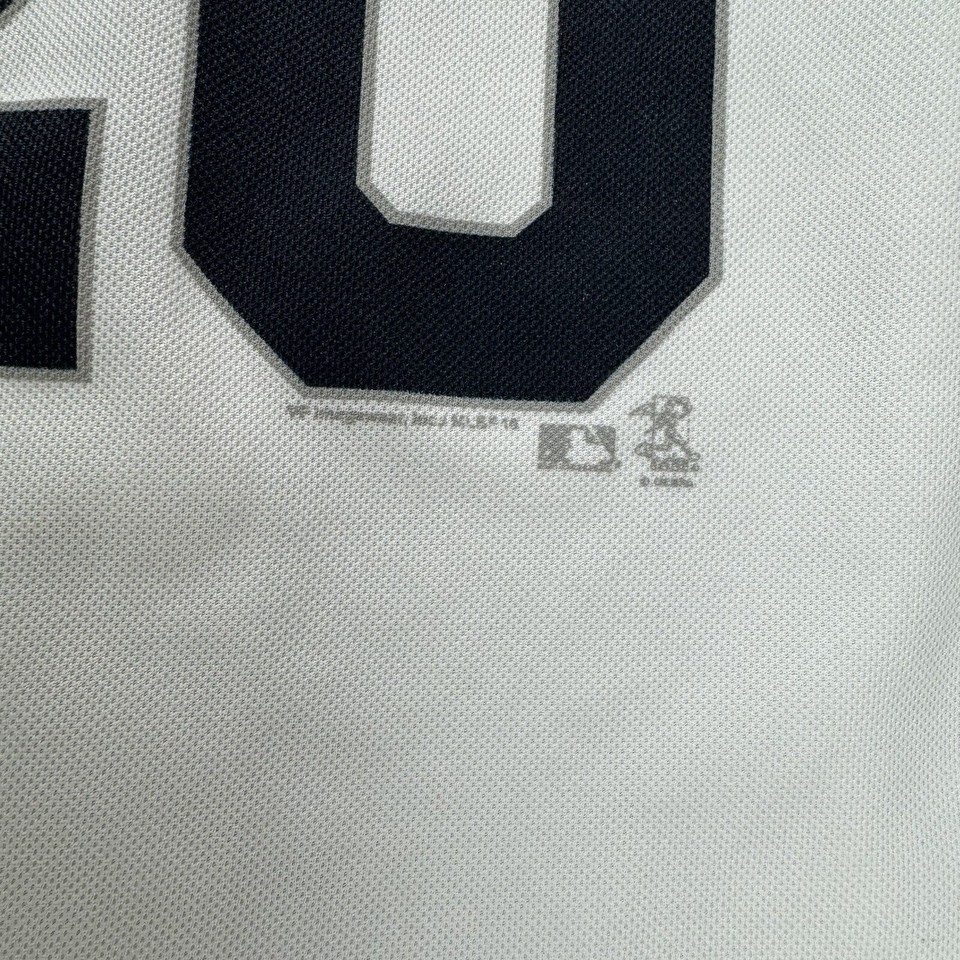 Genuine Merchandise Yankees MLB Jorge Posada Jersey Stitched Youth XL ...