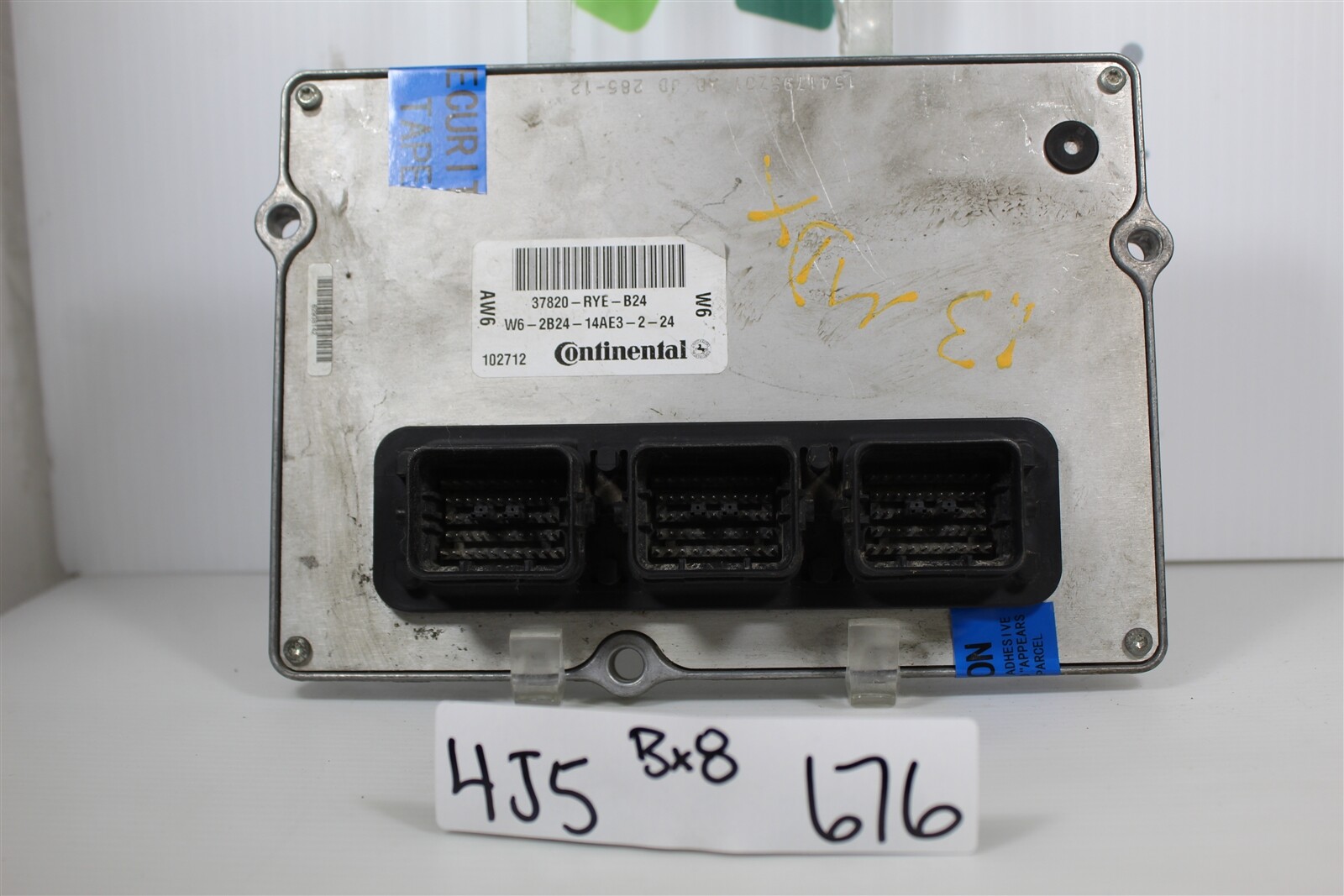 37820RYEB24 Acura MDX 2013 Computer Brain Engine Control Module 4J5 676 ...