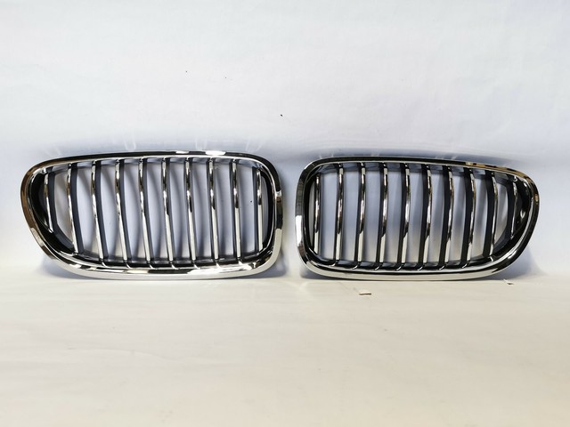 Front Chrome Grille Fit BMW F18 5 Series 2014 2015 2016 51137336477 ...