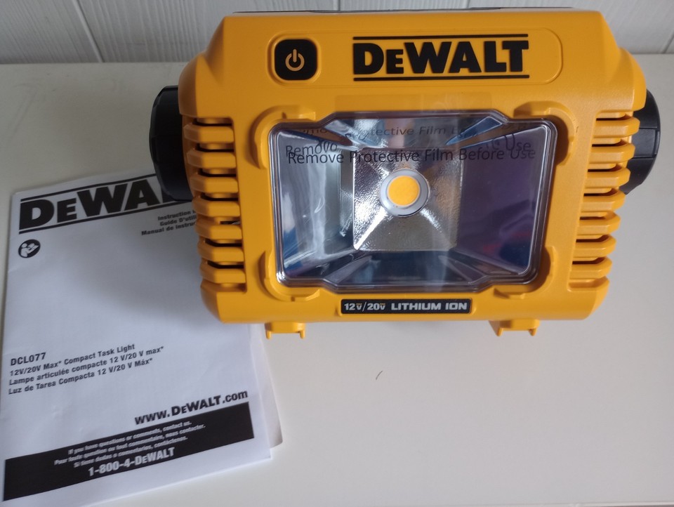 New Dewalt DCL077 20V Compact Task Light use 20 Volt Bare Tool | eBay