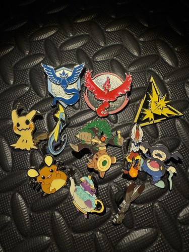 Pokemon Pin Lot - Official Pokemon Pins - Mimikyu - Legendary Birds ...