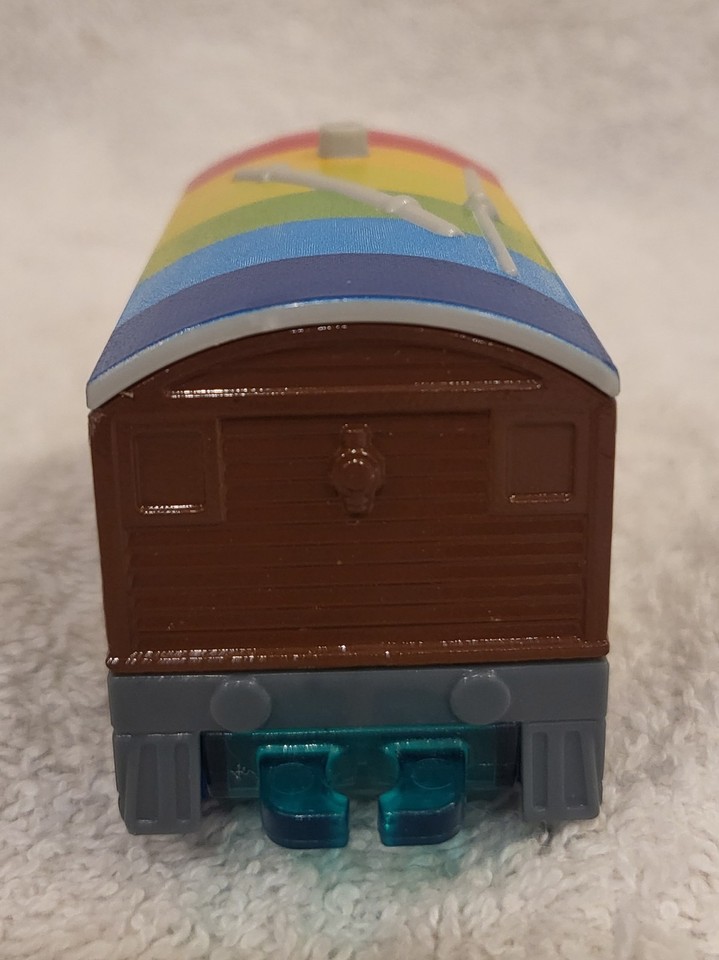 Thomas & Friends RAINBOW Thomas & Toby Push Along Metal Diecasts | eBay