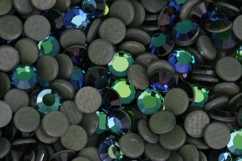 Swarovski 2012 MERIDIAN BLUE Hotrfix, Iron-on Rhinestones 1440 pieces ...