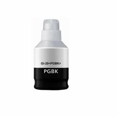 1 Pack Compatible Canon GI-20 Black Ink Bottle for PIXMA G5020 G6020 ...