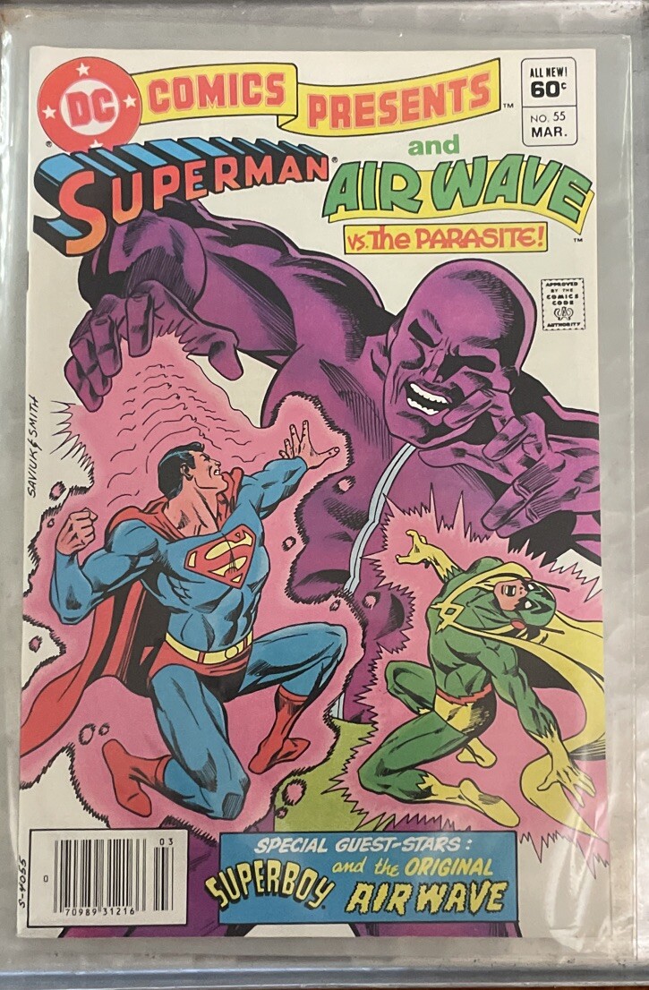 DC COMICS PRESENTS # 55 * SUPERMAN and AIR WAVE * DC COMICS * 1982 | eBay