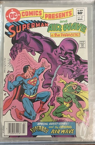 DC COMICS PRESENTS # 55 * SUPERMAN and AIR WAVE * DC COMICS * 1982 | eBay