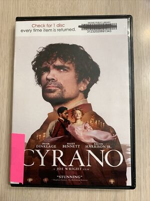 CYRANO DVD MOVIE 2021 PLAYS GREAT! PETER DINKLAGE HALEY BENNETT KEVIN ...