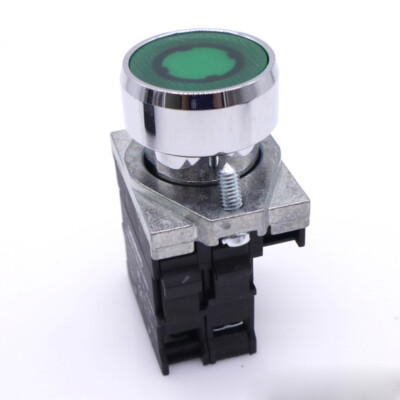 1pcs SIEMENS APT Push Button Switch with light PB1S-10D/G23 Green | eBay