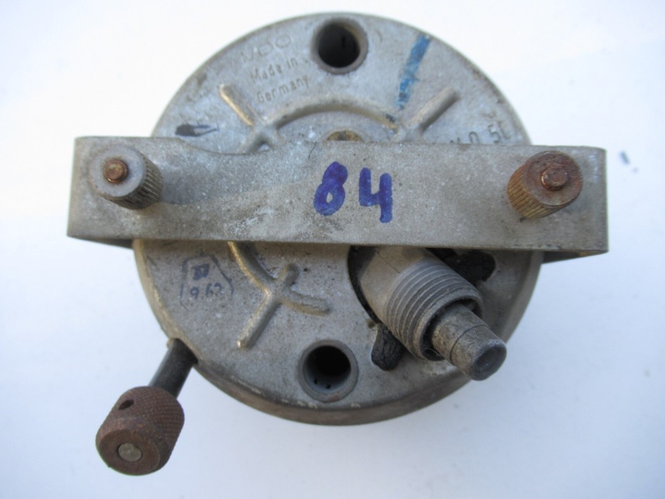 Porsche 356 Carrera Speedometer in Kilometers VDO Date Stamp 9.62 | eBay