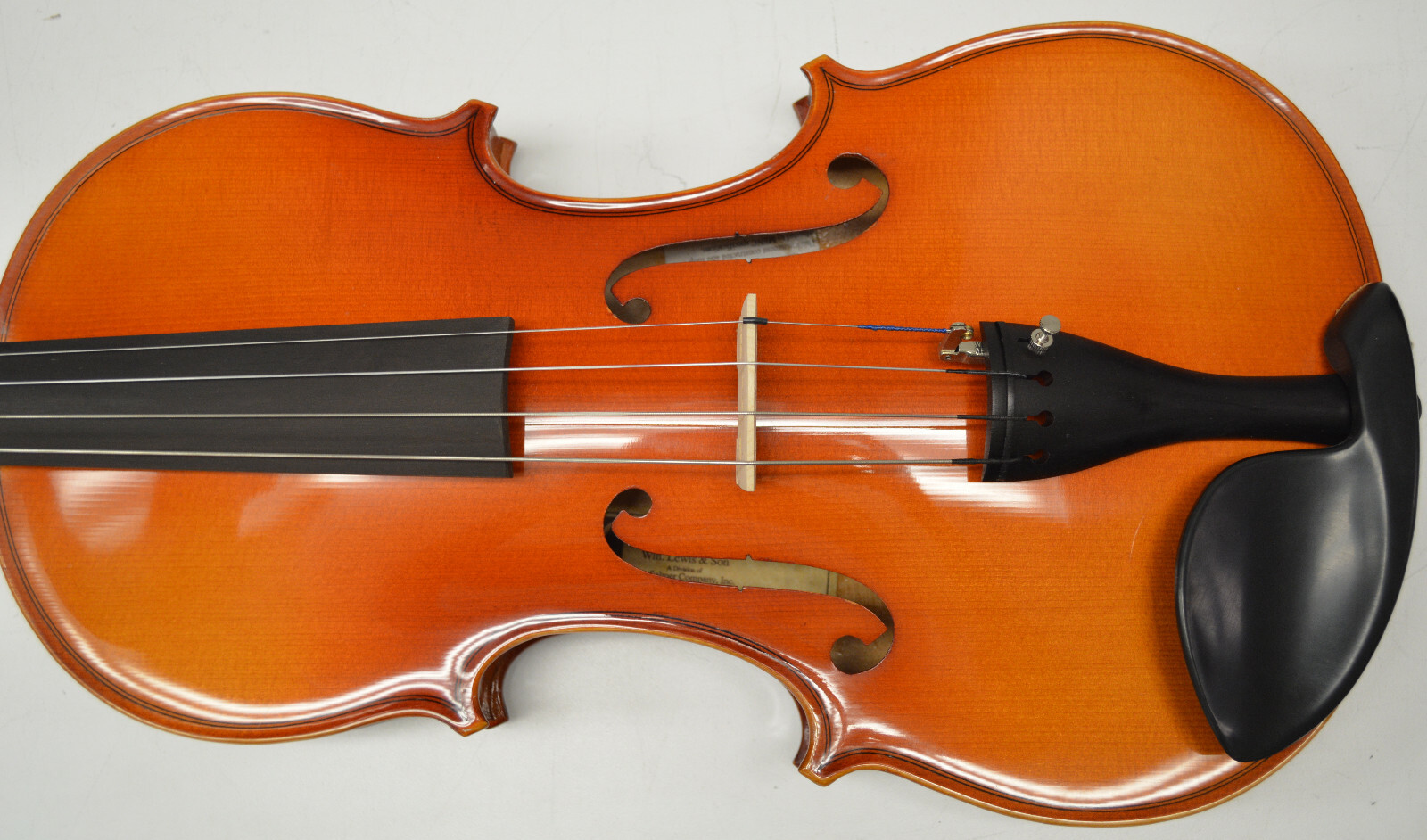 WILLIAM LEWIS WL2526 DAVID VIOLA (16 1/2") WITH GLASSER HORSEHAIR BOW ...