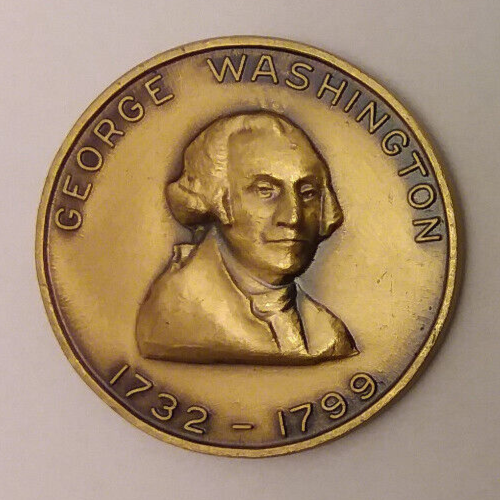 George Washington 1732-1799 Mount Vernon Virginia Souvenir Coin Token ...