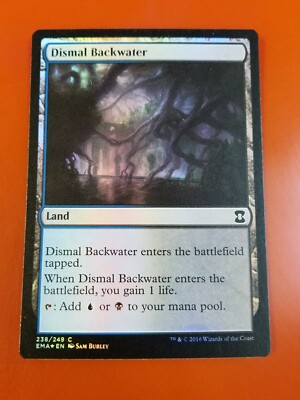 1x Dismal Backwater | FOIL | Eternal Masters | MTG Magic Cards | eBay