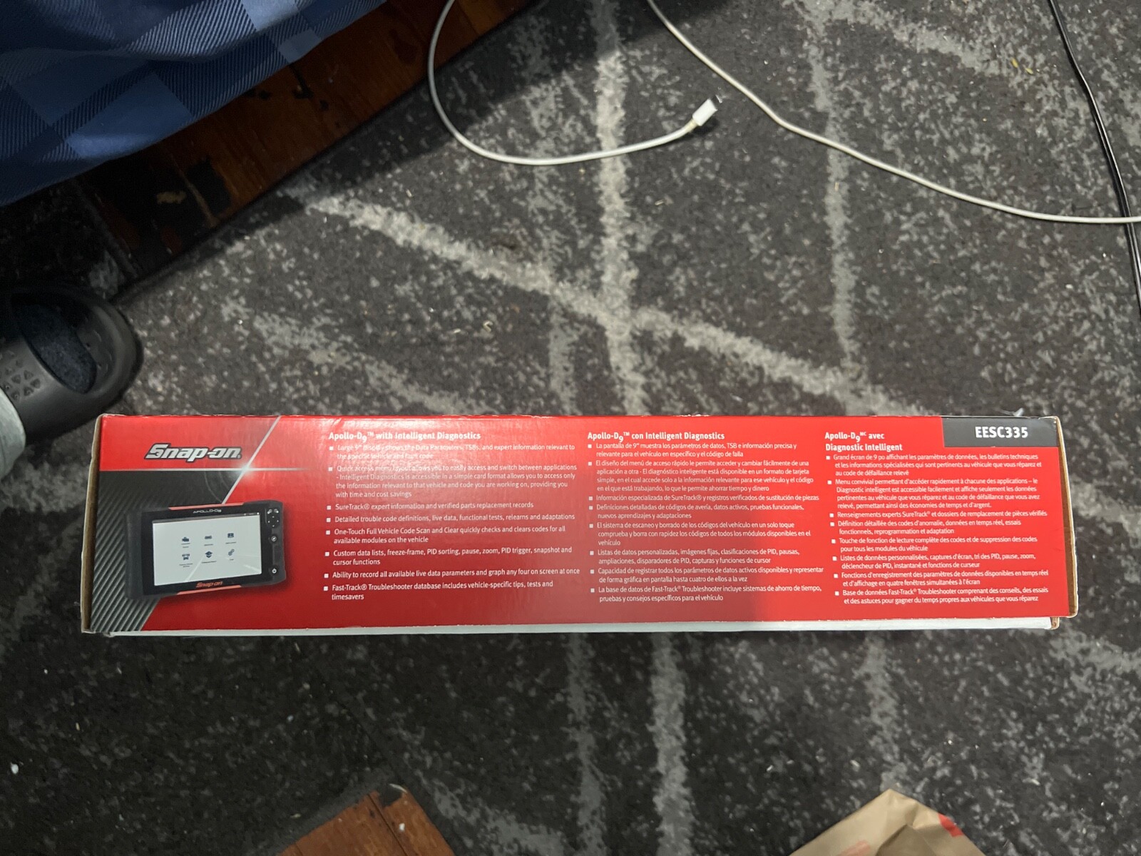 Snap-on Apollo-D9 Diagnostic Scanner Code Reader | OBDII | WiFi ...