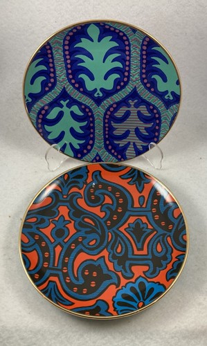 Neiman Marcus Tracy Reese Designs Porcelain Salad/Dessert Plates 7.2in ...
