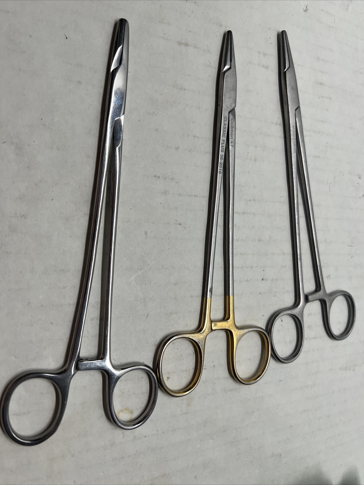Codman 47 Codman 31 And Unbranded Needle Holder Forceps **Lot Of 3** | eBay