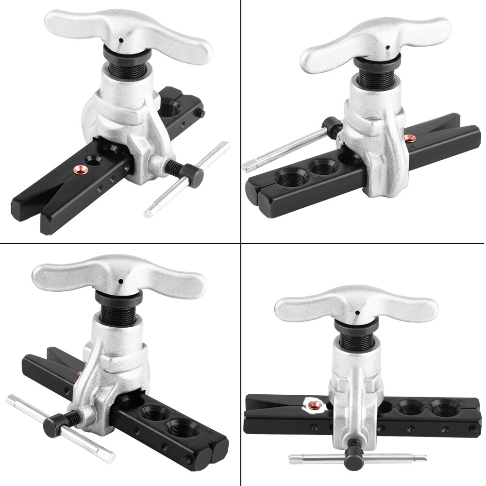 45° Flaring Flare Tool Kit Eccentric Cone Refrigeration Copper Tube 1/4 ...