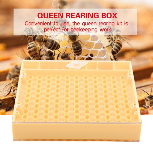 155Pcs Queen Rearing Kit Bee Cultivating Tool Plastic Beekeeping Box ...