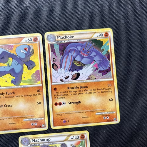 Machop 67/102 Machoke 40/102 Machamp 26/102 Triumphant Pokemon Card Non ...