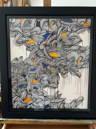 Kef! Art Original Screenprint Fearless Way #3 178/200 - Framed - COA | eBay