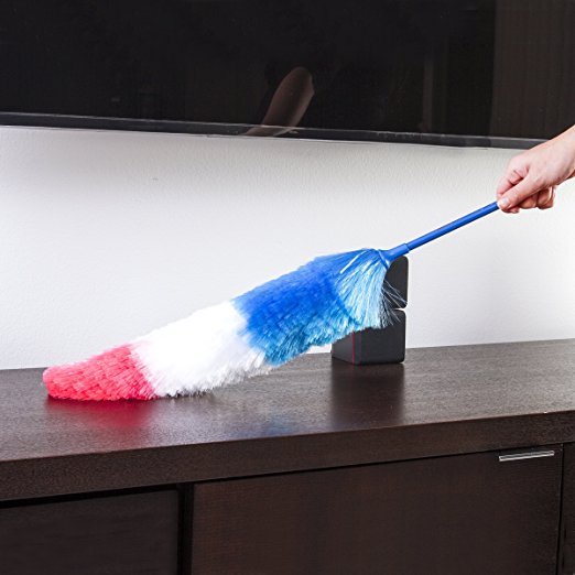 Static Duster - 27" Large Electrostatic Feather Duster (Assorted Colors ...
