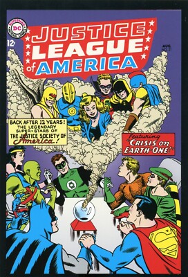 Justice League of America #21, DC Comics Cover Art, Aug 1963 --POSTCARD ...