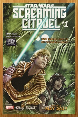 2017 Star Wars Screaming Citadel Print Ad/Poster Marvel Comics Luke ...