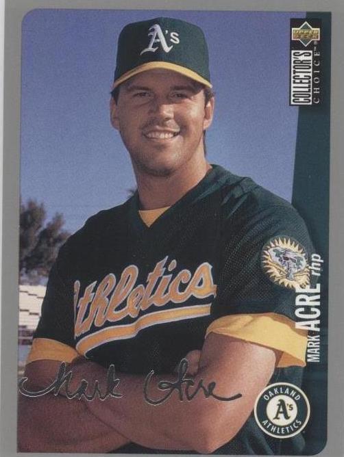 1996 Upper Deck Collector's Choice - Mark Acre #638 Silver Foil ...