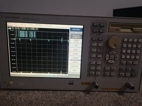 Agilent HP Keysight E5071B ENA RF Network Analyzer 300 kHz - 8.5 GHz | eBay