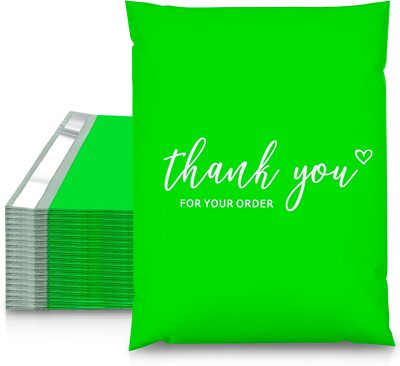 Thank You Poly Mailer 12X15.5 Inch 50 PCS, Shipping Bags for Clothing ...