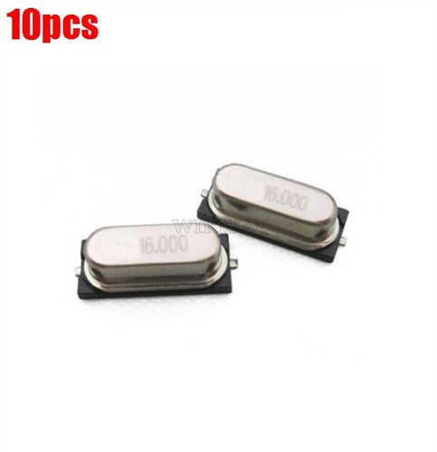 10Pcs HC-49S Smd 16Mhz 16.000 Mhz Crystal Oscillator Ic New hc | eBay ...