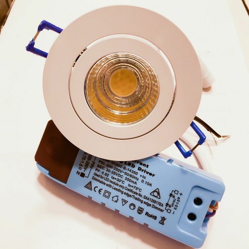 10pcs of 13W LED COB Downlight Complete Kit Ceiling Bulb White Cover ...