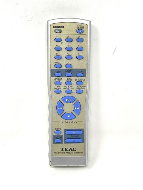 TEAC Rc-909 Remote Control Ex-m1 Ex-m3 Exm1 Exm3 for sale online | eBay