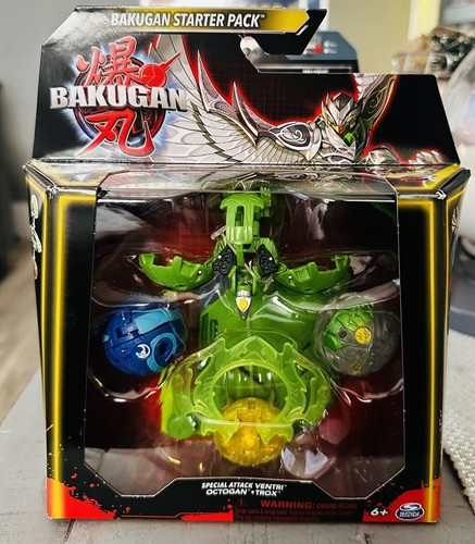 BAKUGAN Generation 3 DIAMOND STARTER PACK Special Attack Ventri Octagon ...