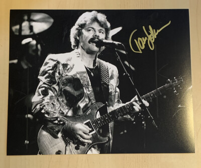 TOM JOHNSTON HAND SIGNED 8x10 PHOTO AUTOGRAPHED THE DOOBIE BROTHERS ...