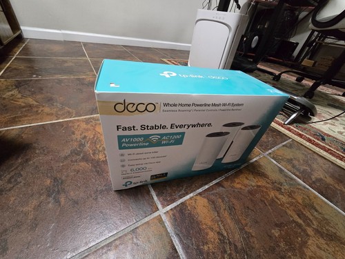 TP-Link Deco Whole Home Powerline Mesh Wi-Fi System (AV1000 / AC1200 ...