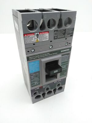 Siemens FXD63B225 Ser C Sentron Circuit Breaker, 3Pole, 225A, 240-600V ...