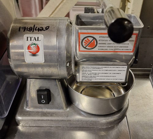 Ital Electric Parmesan / Hard Cheese Grater - 3kg/hr - (REF-1718/429 ...