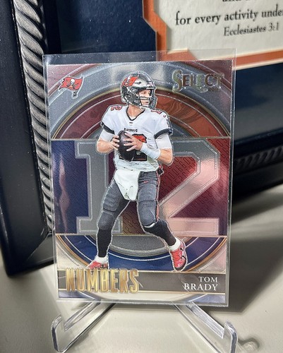 2021 Panini Select Tom Brady NUMBERS INSERT #SN-10 Tampa Bay Buccaneers ...