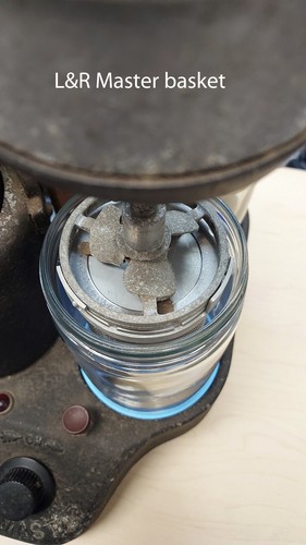 Affordable! L&R watch cleaning machine jar, with lid and custom adapter ...