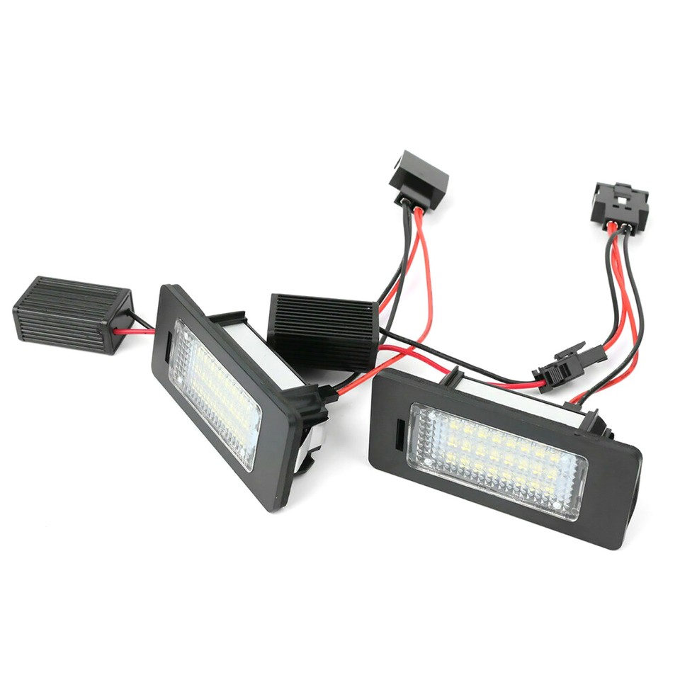 LED License Plate Light Lamp CANBUS Error For Audi A1 A4 A6 A7 RS5 TTRS ...