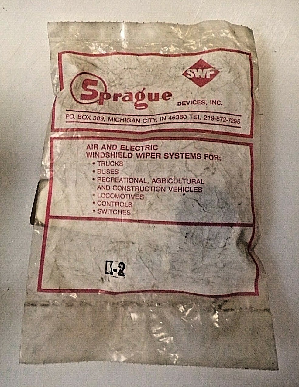 SPRAGUE K-2 AIR & ELECTRIC WINDSHEILD WIPER SYSTEM | eBay