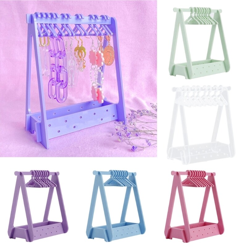 Earrings Holder Acrylic Jewelry Display Stand Necklace Jewelry Show ...