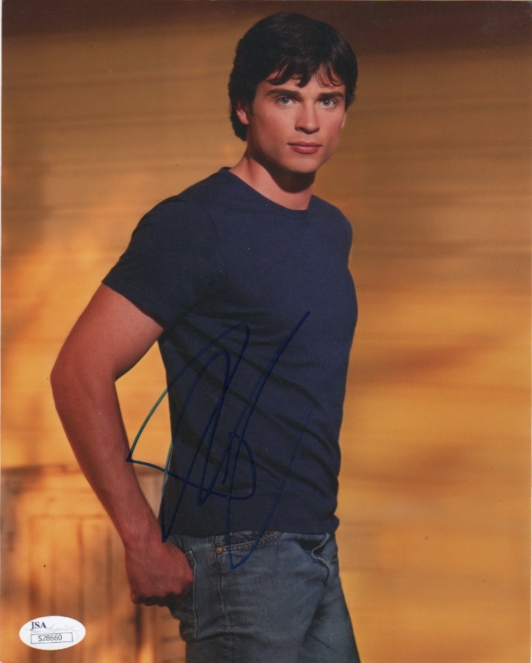Tom Welling Smallville Autographed Signed 8x10 Photo JSA COA #10 | eBay