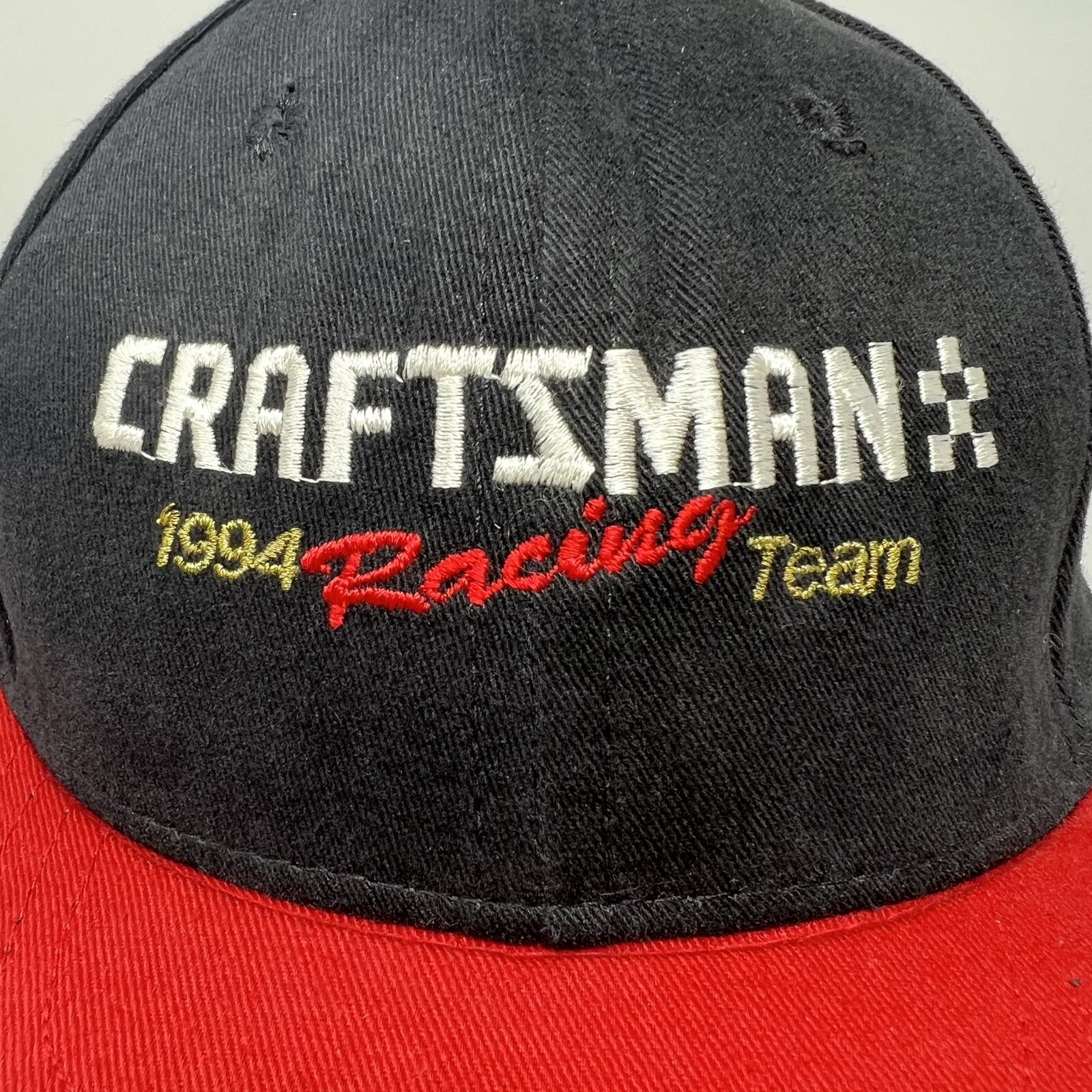 Vintage Craftsman 1994 Racing Team Logo Snapback Cap … - Gem