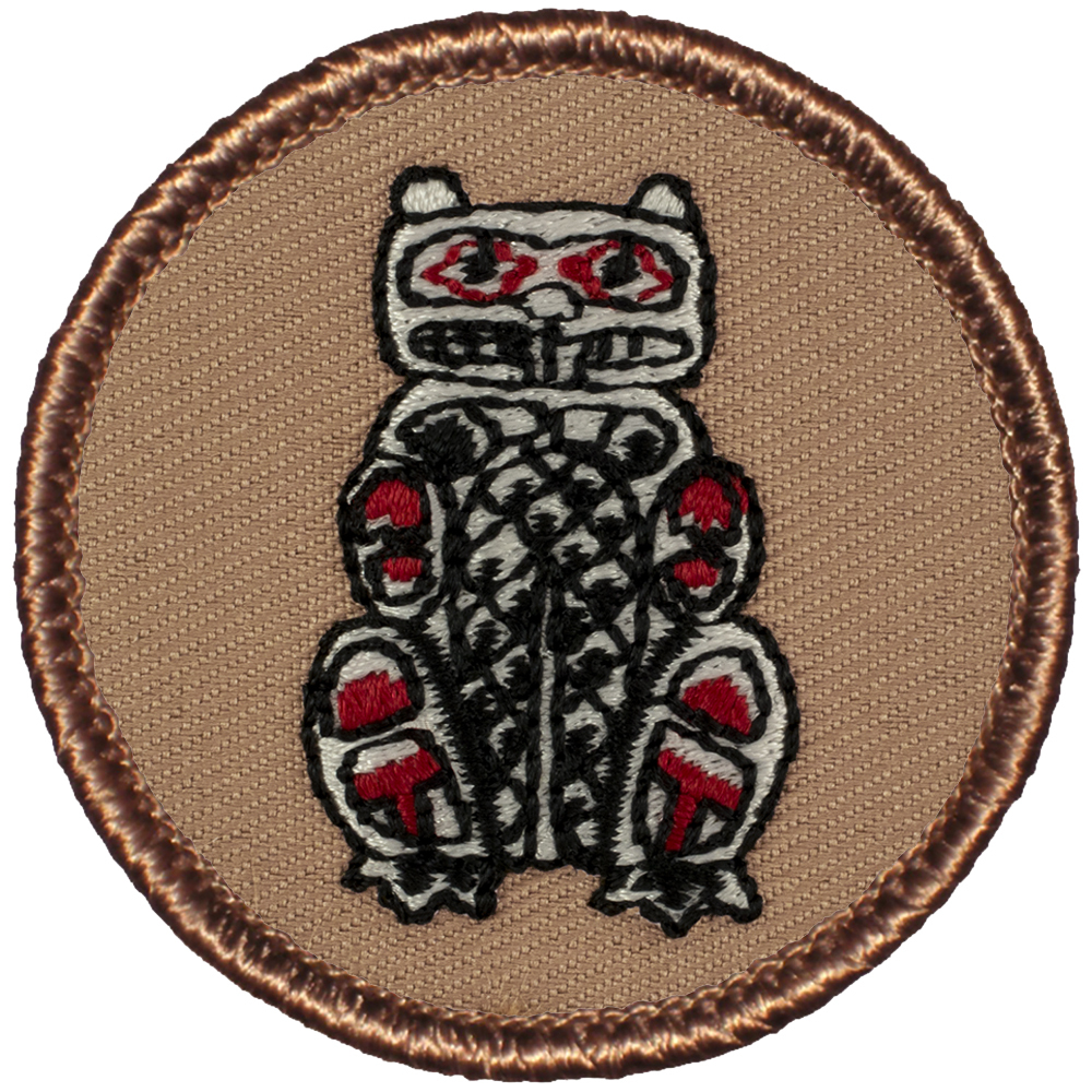 Cool Boy Scout Patrol Patch! - #809 The Northwest Indian Beaver Patrol ...