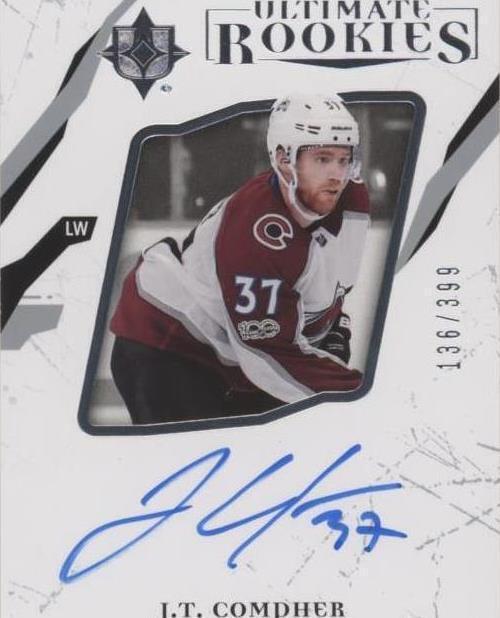 2017-18 Ultimate Collection - Ultimate Rookies Autographs J.T. Compher ...