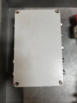 6x10x3 CAST BOX WITH SS COMPRESSION CORD CONNECTORS TURCK FANUC B176 | eBay