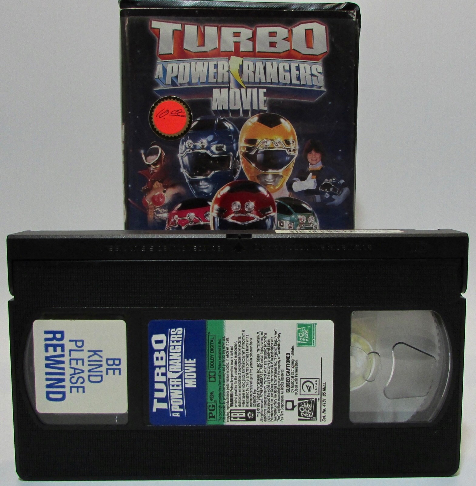 Turbo: A Power Rangers Movie (VHS, 1997) | eBay