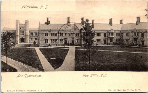 Postcard 1903 Princeton University Gymnasium Little Hall NJ B184 | eBay UK